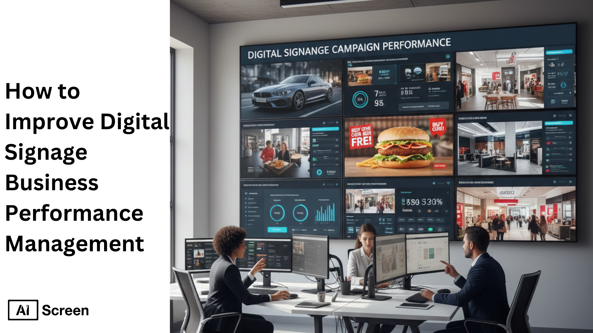 How to Improve Digital Signage Business Performance Management