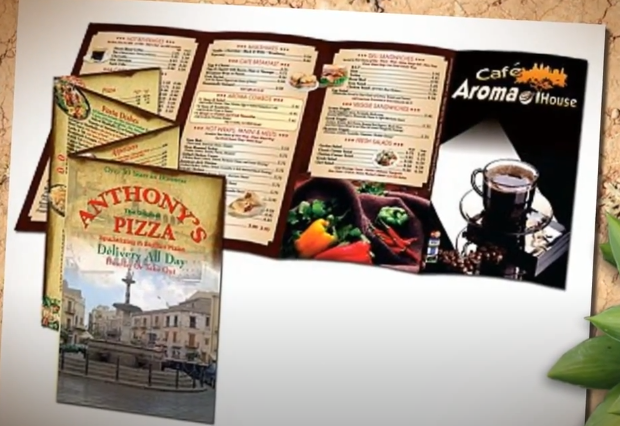 Mini Menus: Pocket Menu Printing Redefined – PrintSafari Blog – Fresh ...