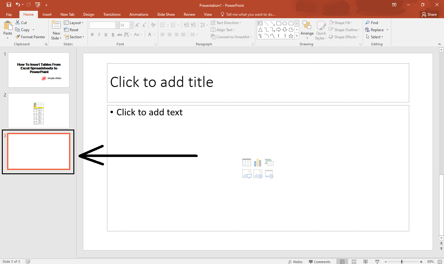 Learn How To Insert Table From Excel Spreadsheet In PowerPoint
