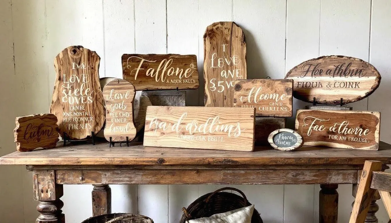 Top Wooden Signage Ideas for Your Home or Business