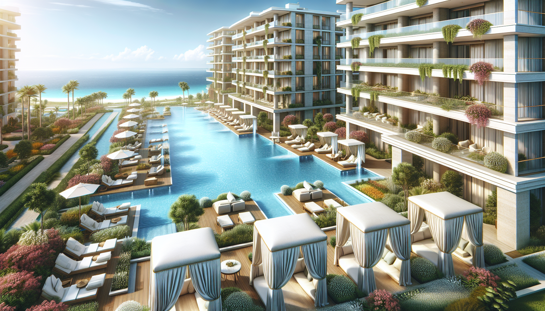 Luxury Apartment with Pool | Building with Pool in Monaco