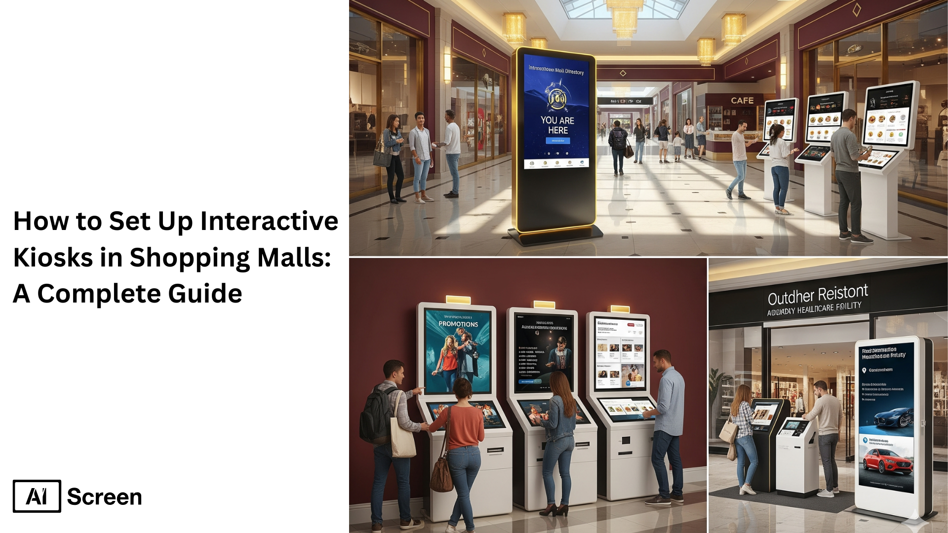 What Is a Shopping Mall Kiosk? Types, Advantages, and Setup Guide