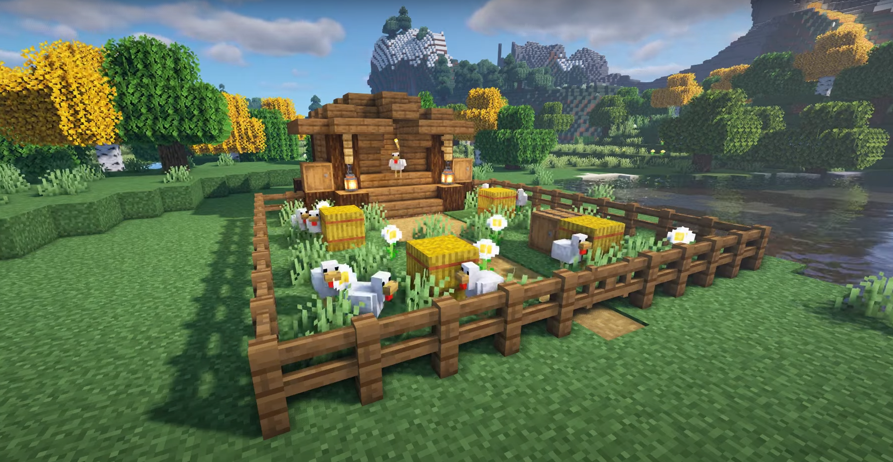 Minecraft Chicken Coop: A Quick and Efficient Guide