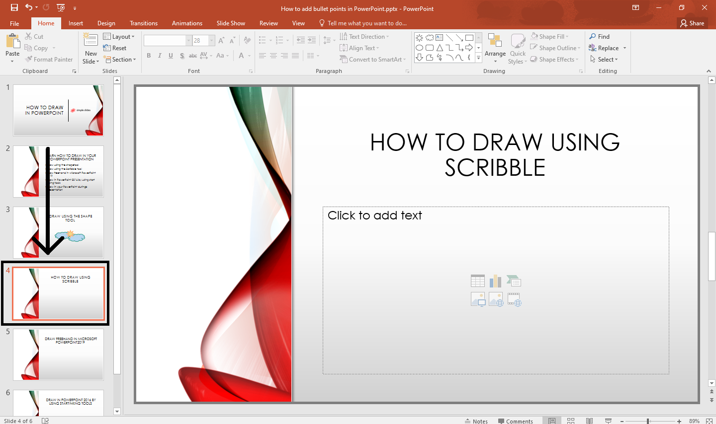 Learn How To Draw On PowerPoint