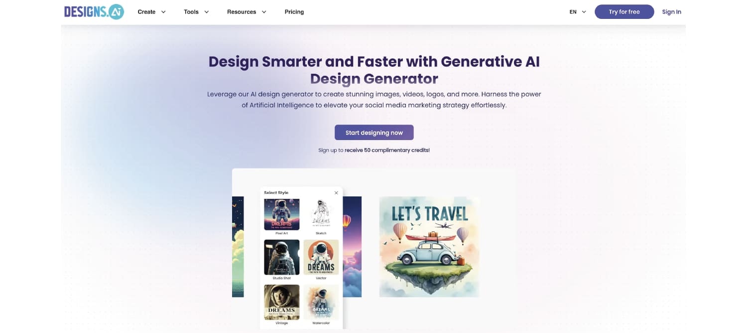 Top 10 AI Graphic Design Tools in 2025 for Stunning Creative Projects