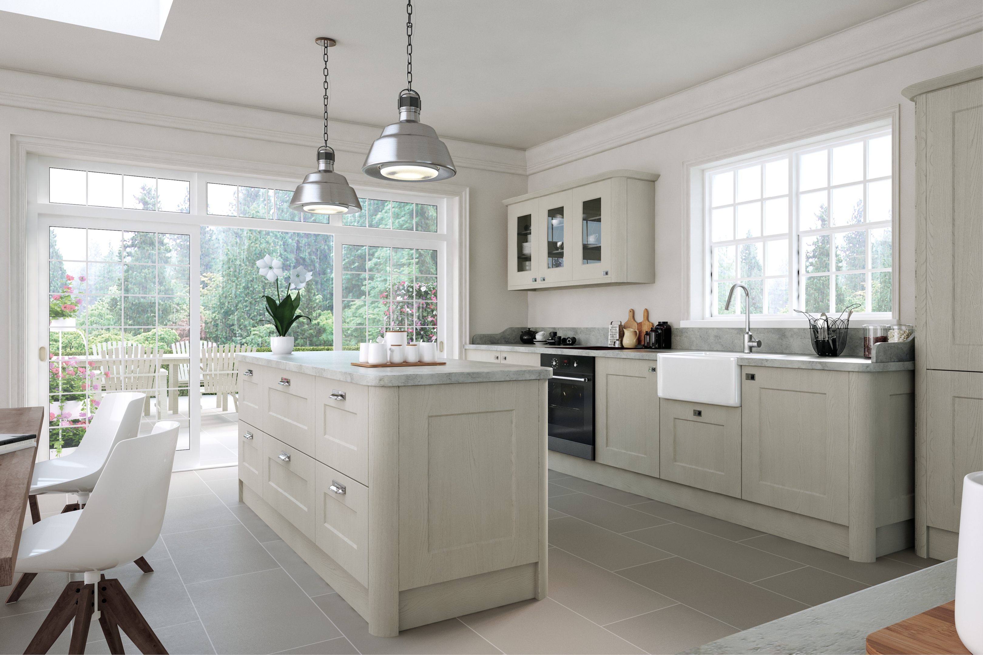 What colours go with grey in the kitchen? - Kitchen Warehouse
