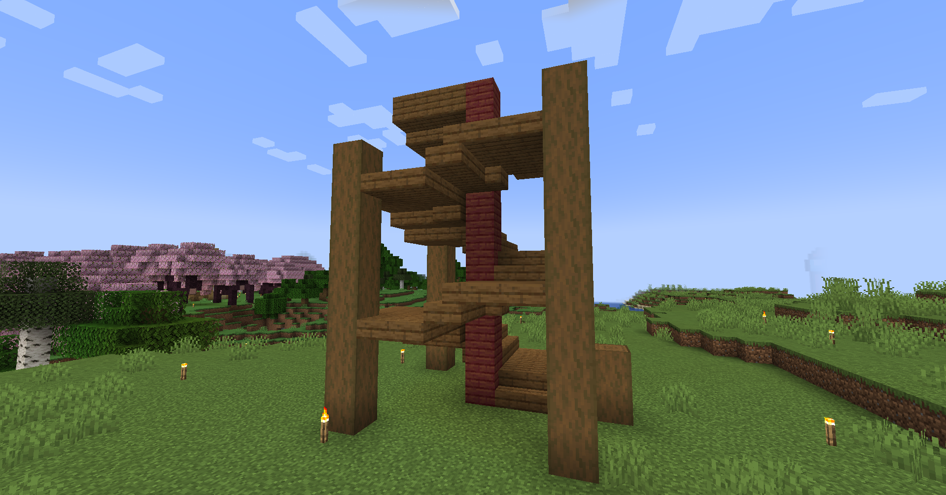 Minecraft Spiral Staircase: A Beginner-Friendly Guide