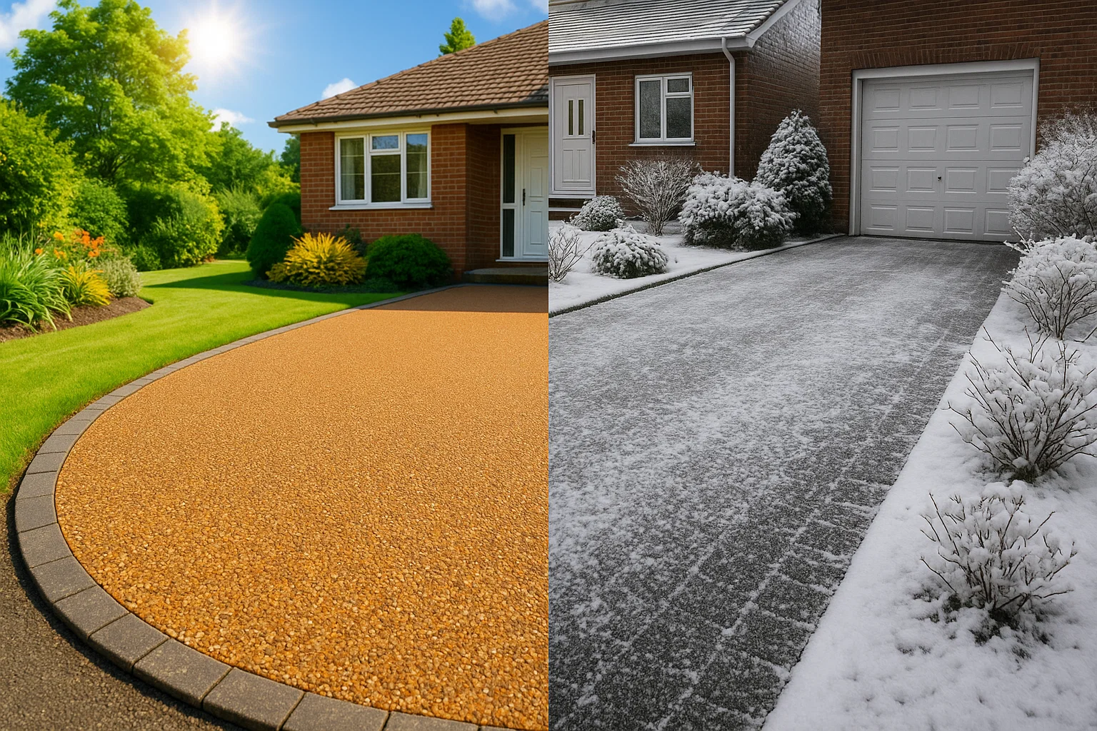 How A Resin Driveway Handles Manchester’s Weather - L&R Surfacing