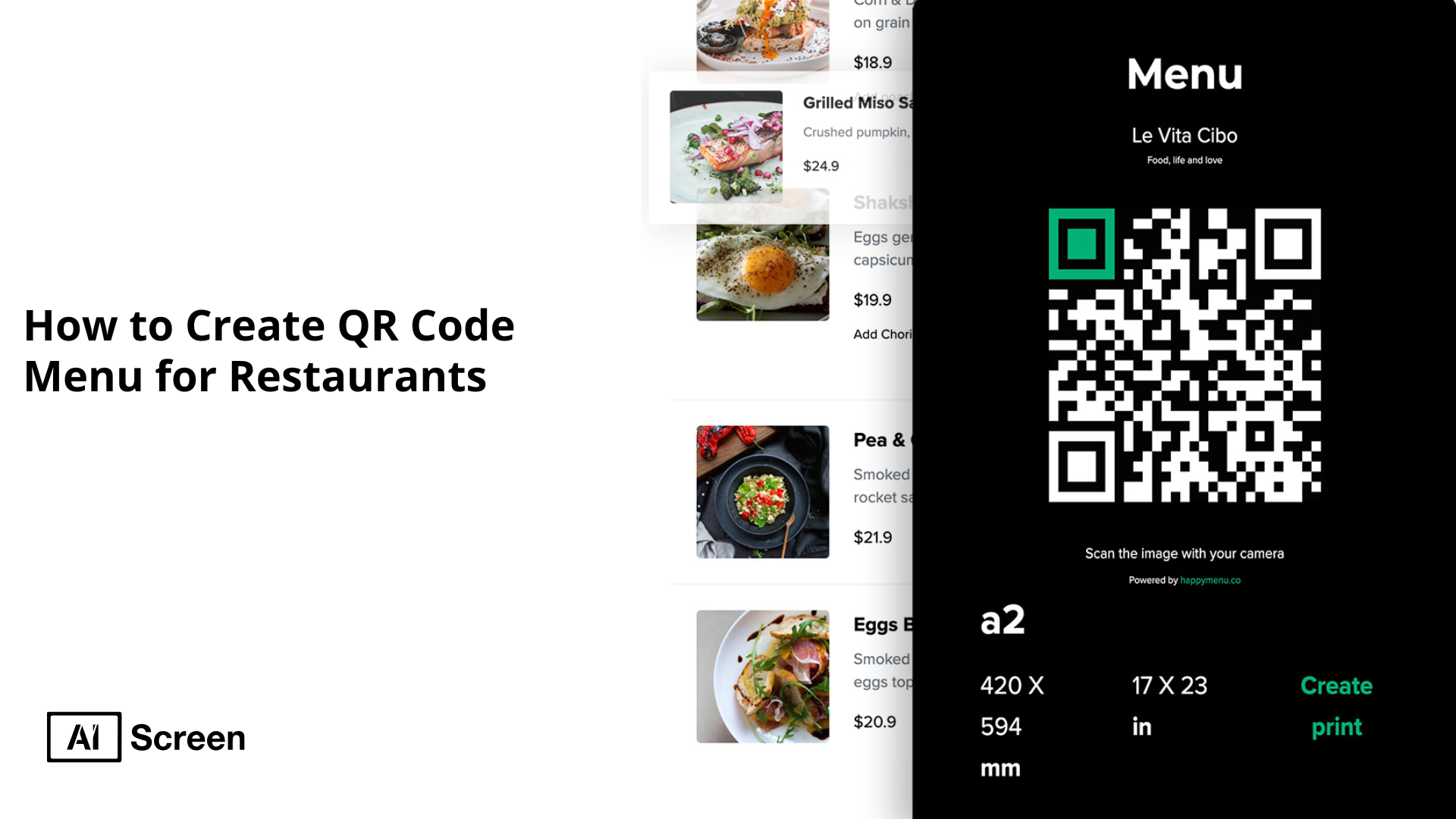 How to Create QR Code Menu for Restaurants