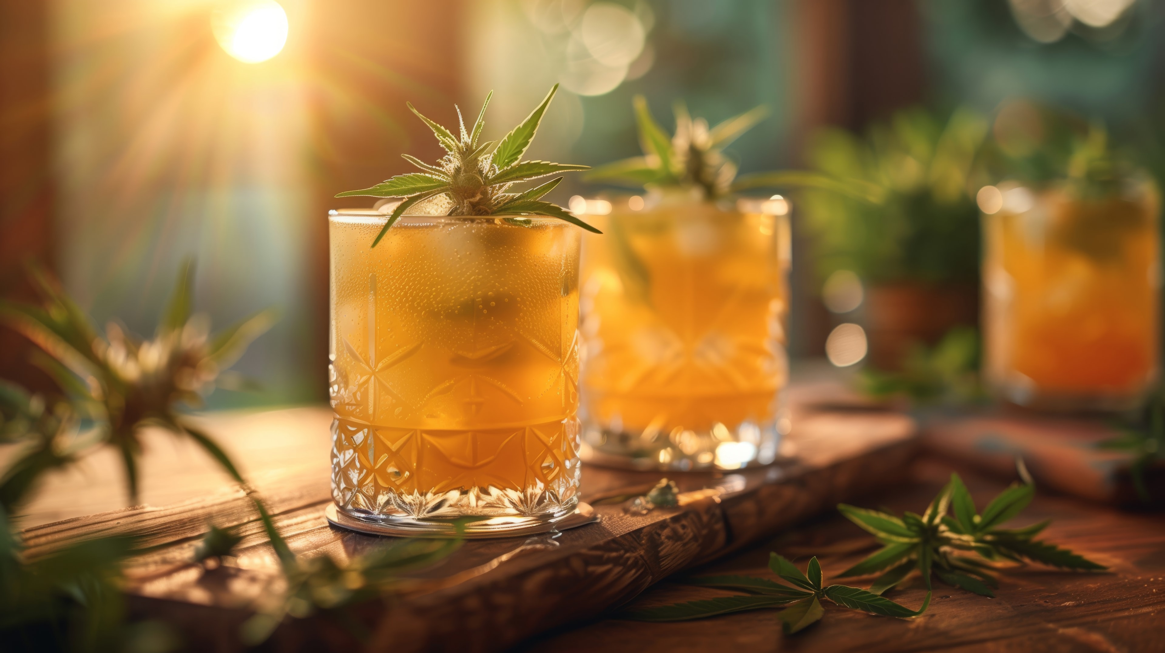 Trying Out Delta 9 THC Drinks for the First Time - 3CHI