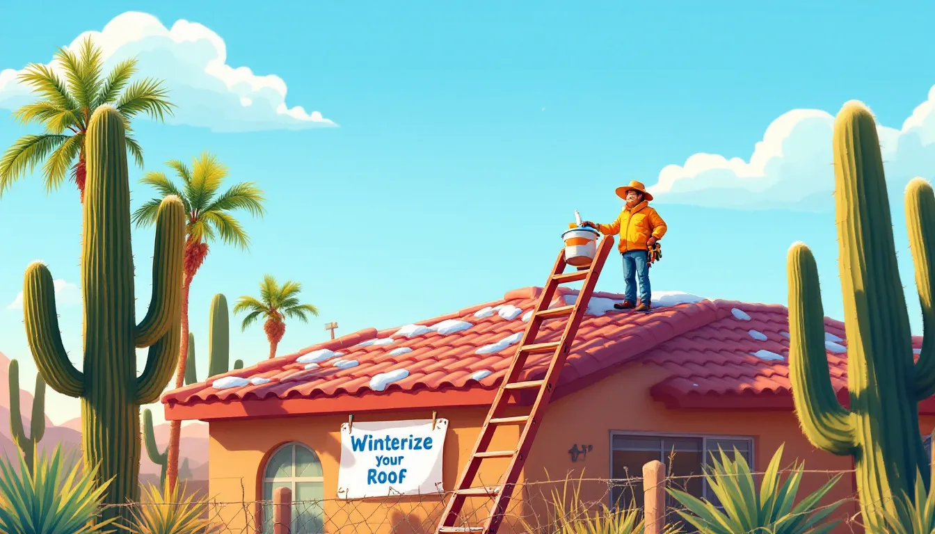 How to Prepare Your Roof for Winter in Arizona | White Leaf Roofing