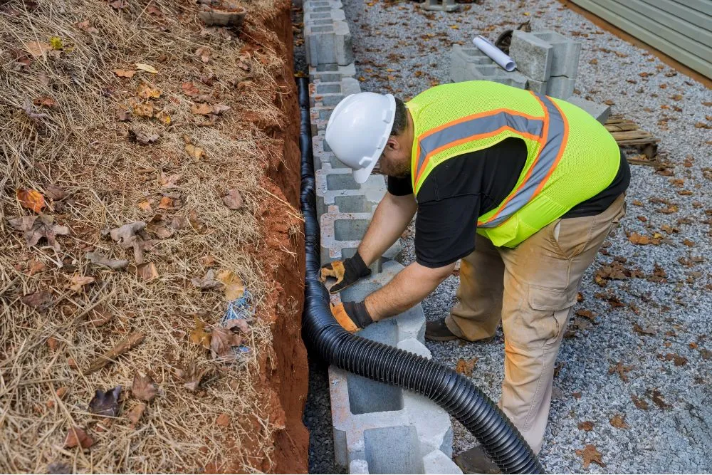 Professional vs DIY Area Drain Installation | OKC Drainage Pros