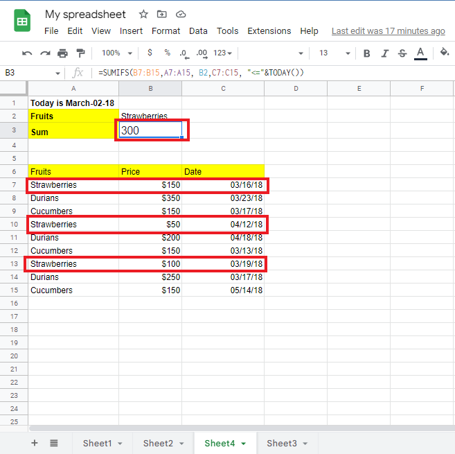 The SUMIFS Google Sheets Function Everything You Need To Know