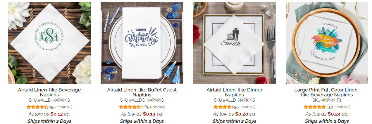 Napkin for a Wicked Halloween Party - Imprint.Com Blog