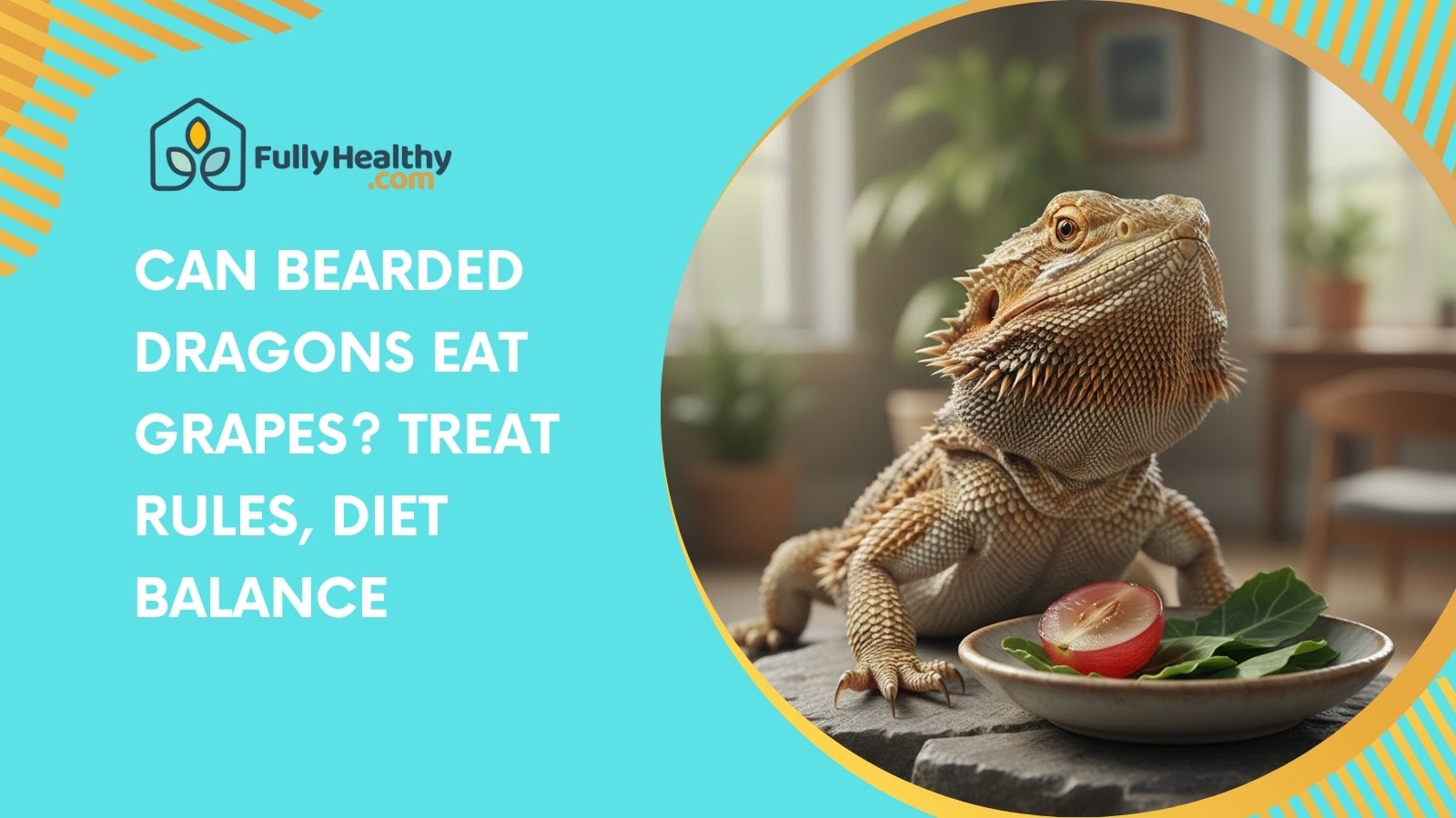 Can Bearded Dragons Eat Grapes? Treat Rules, Diet Balance