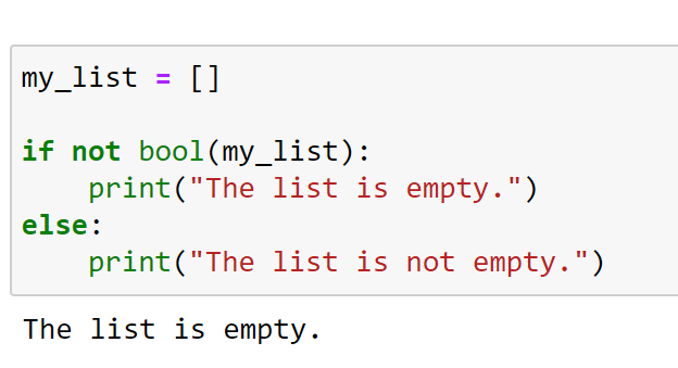 Python Check If List Is Empty 7 Methods Explained 
