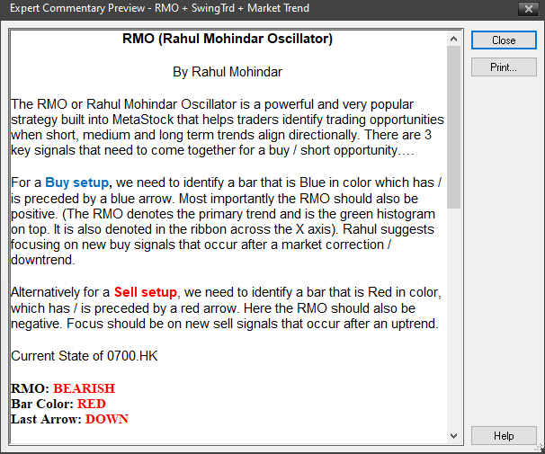 Rahul Mohindar Oscillator: How to Use the RMO in Metastock