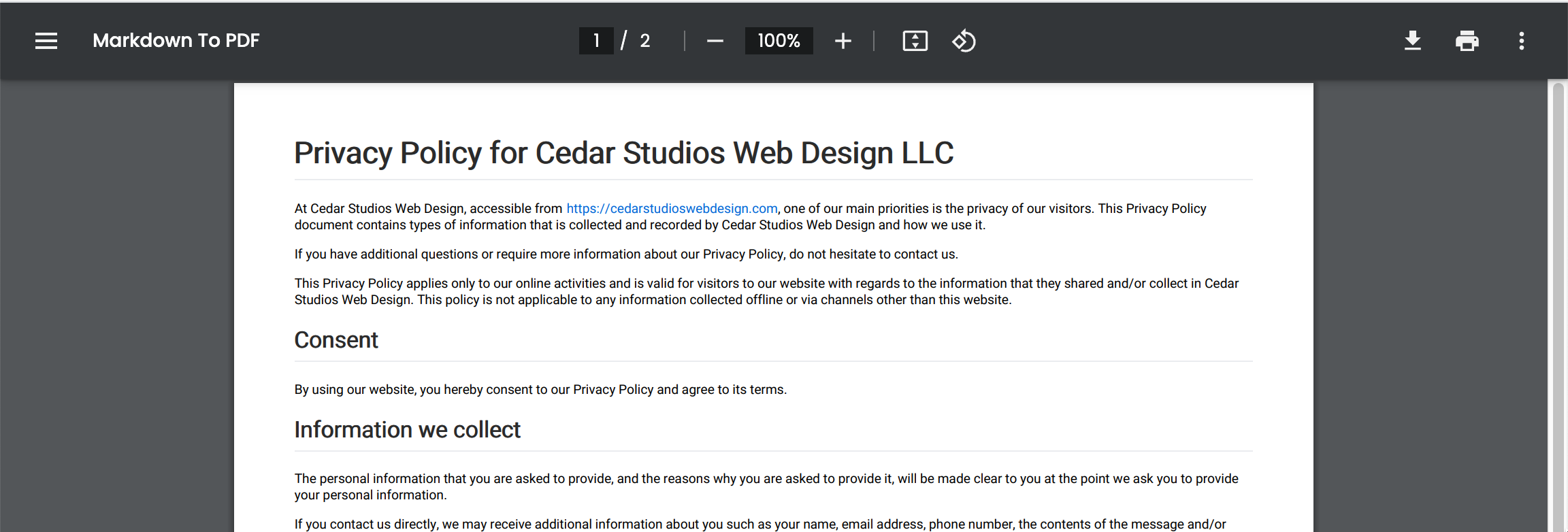 How to Design a Website Footer the Right Way | Cedar Studios Web Design