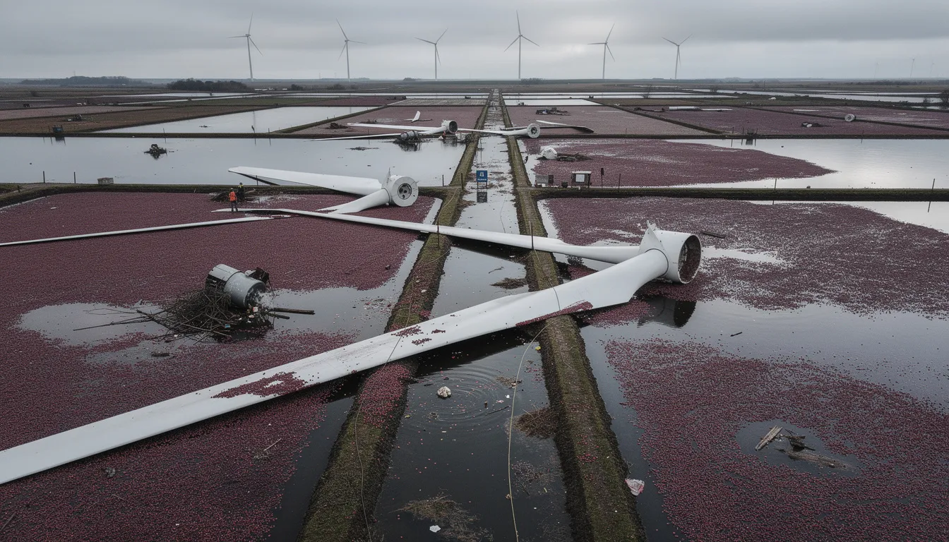 Wind Turbine Collapse: Causes, Notable Incidents, and Safety ...