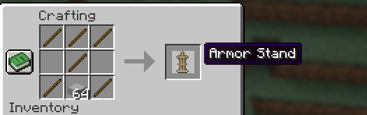 How To Make An Armor Stand In Minecraft