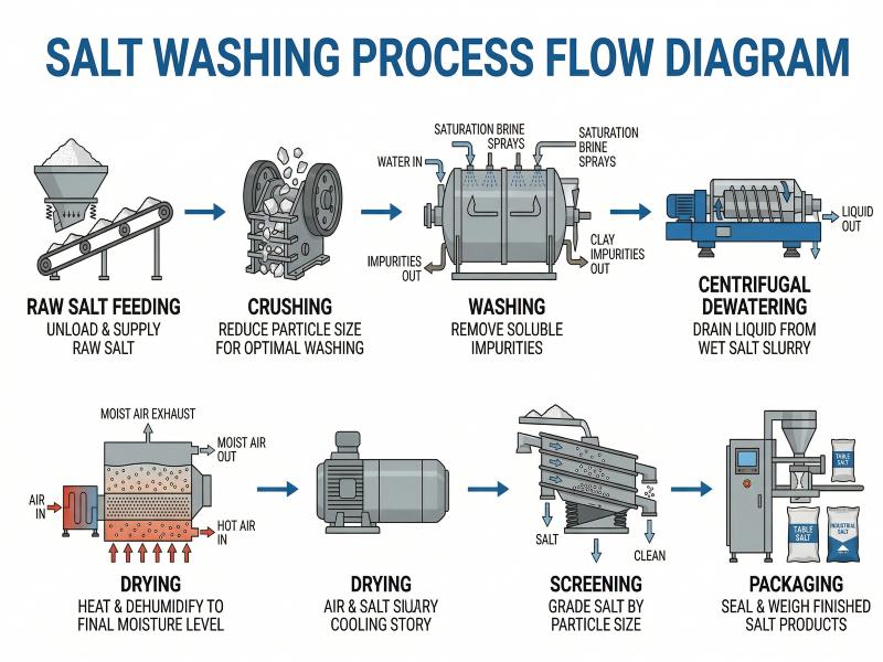 Hanpu Salt Washing Plant: Turnkey EPC Production Line Design