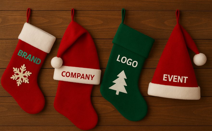 Custom Christmas Stockings & Santa Hats - Imprint.Com Blog