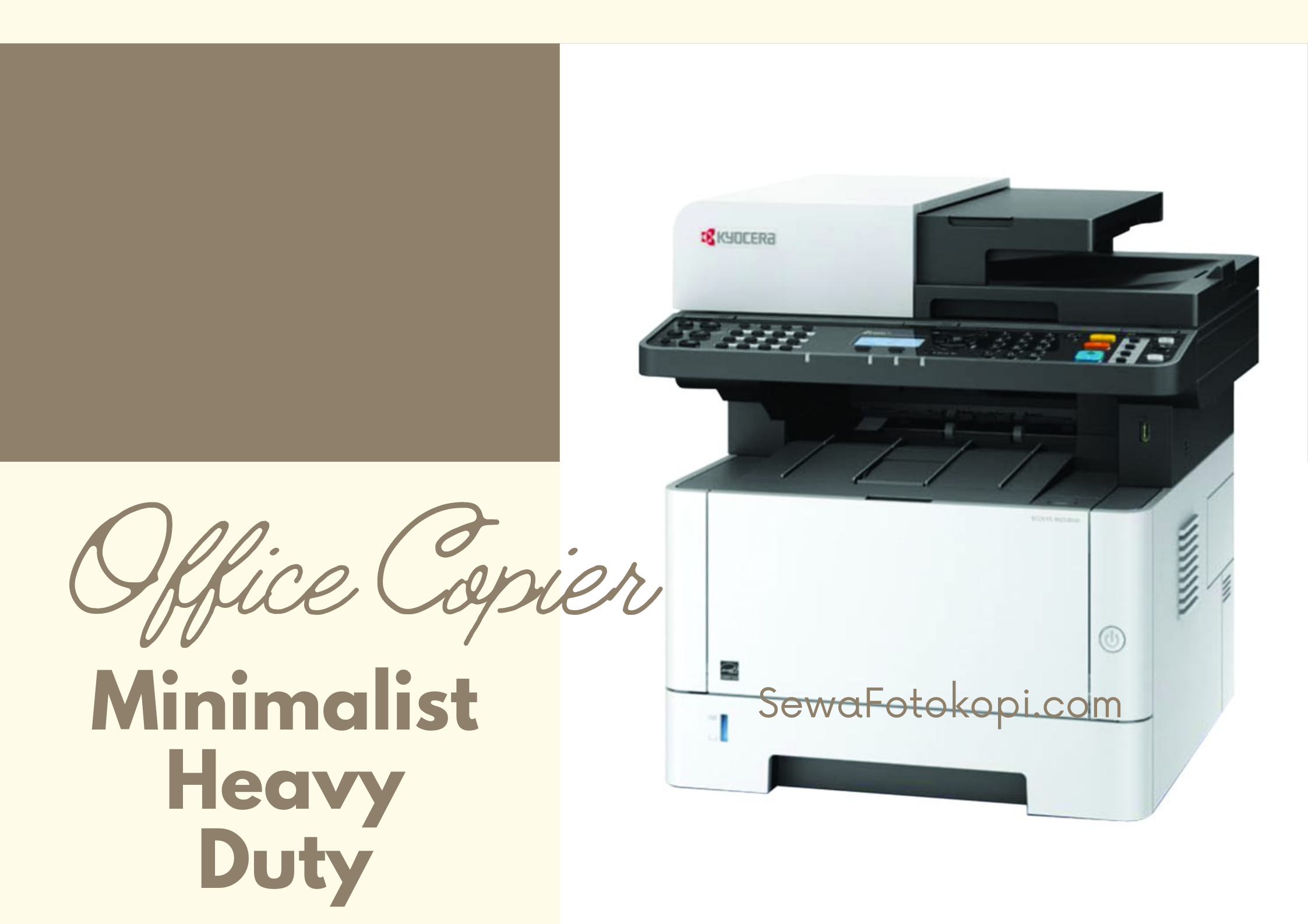 Sewa Mesin Fotocopy Portable Kyocera - High Speed – High Production ...