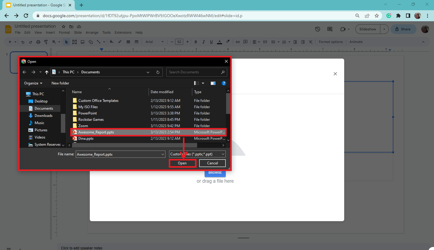 How To Import Presentation Slides In Google Slides