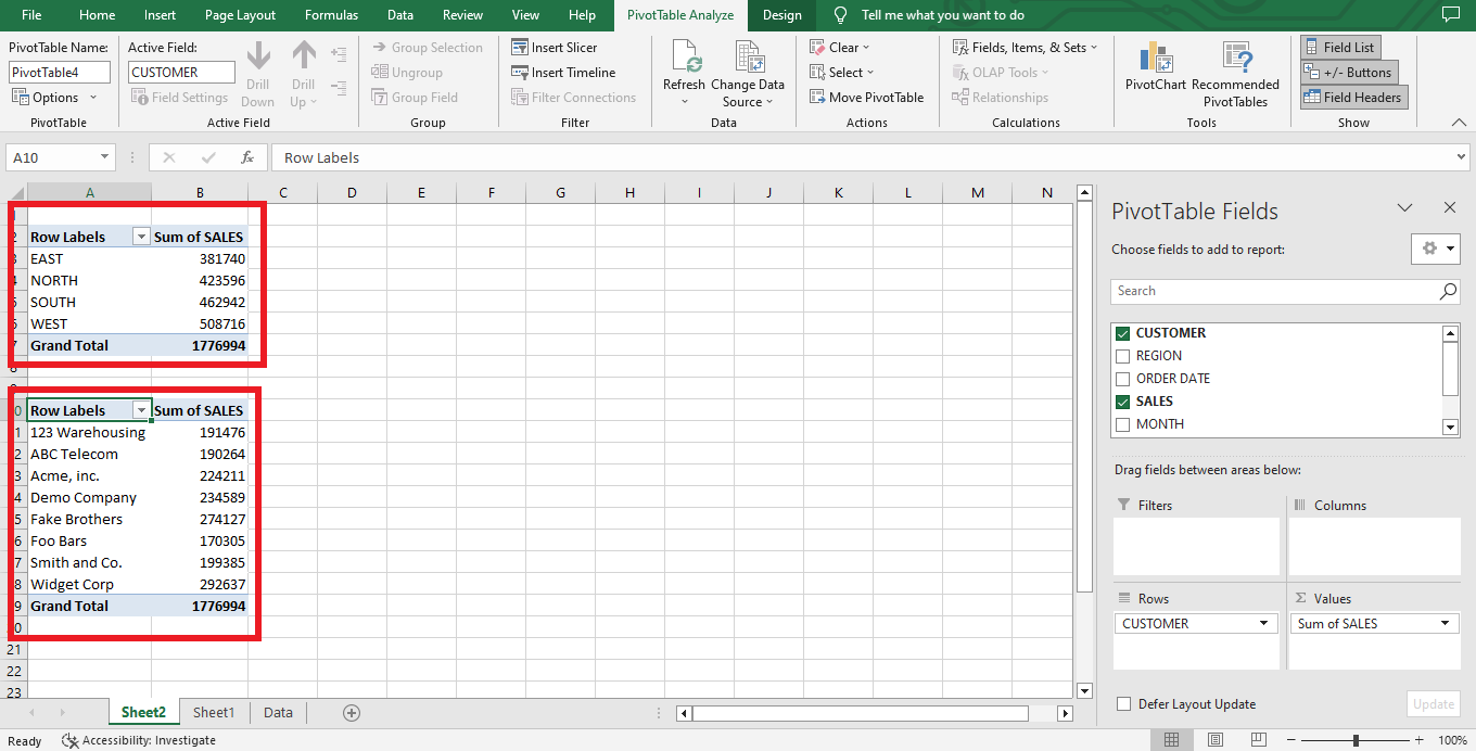 The Easiest Way To Connect A Slicer To Multiple Pivot Tables In Excel