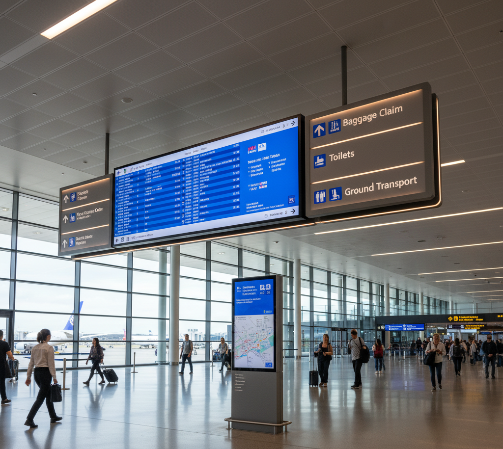 15 Best Airport Signage Design Ideas (2025)
