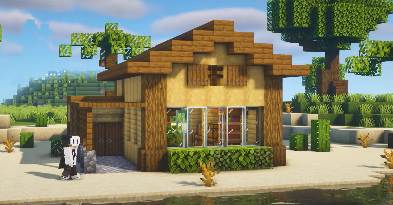 Beach House Designs Minecraft