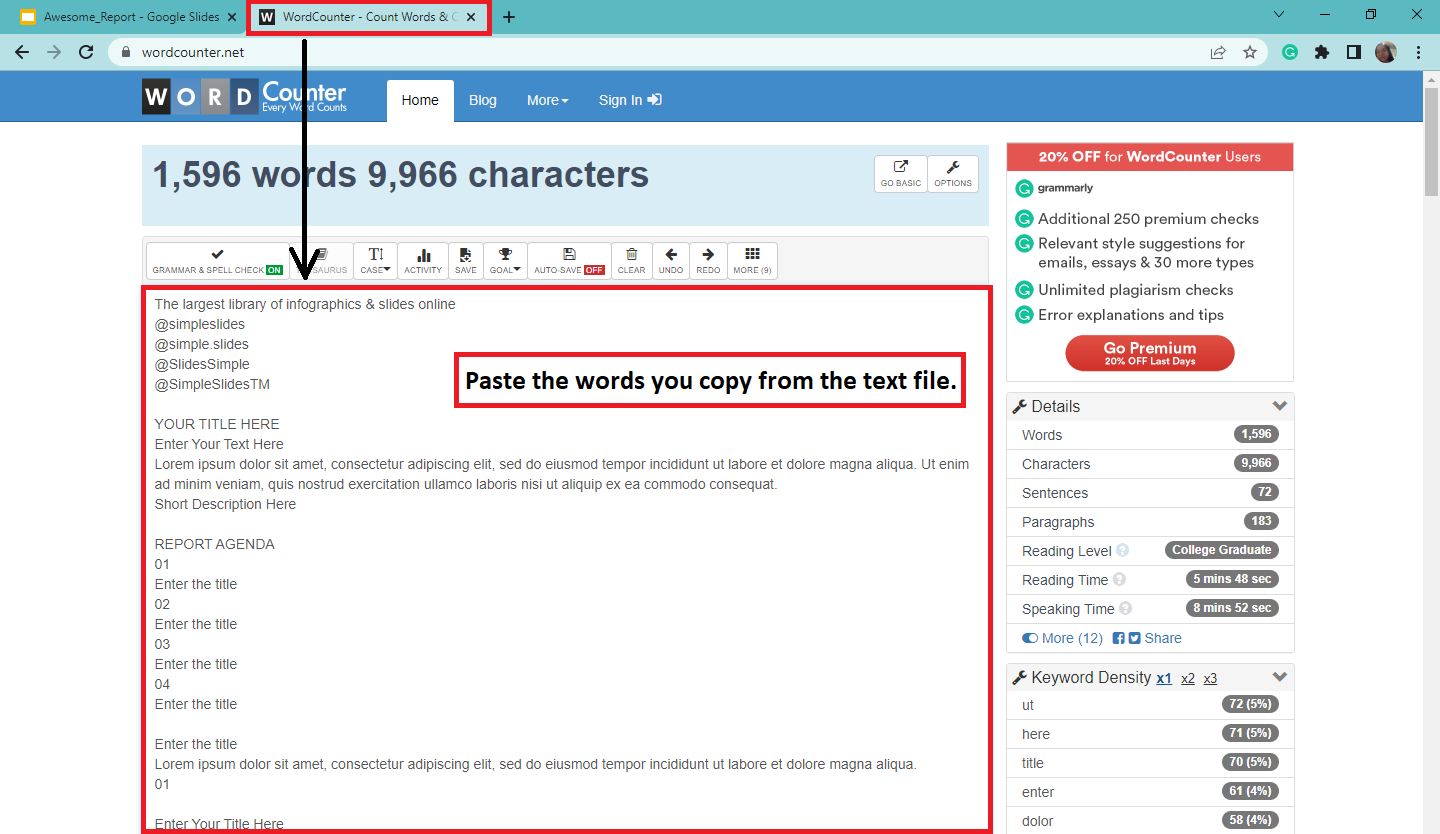How To See Word Count On Google Slides In 2 Ways