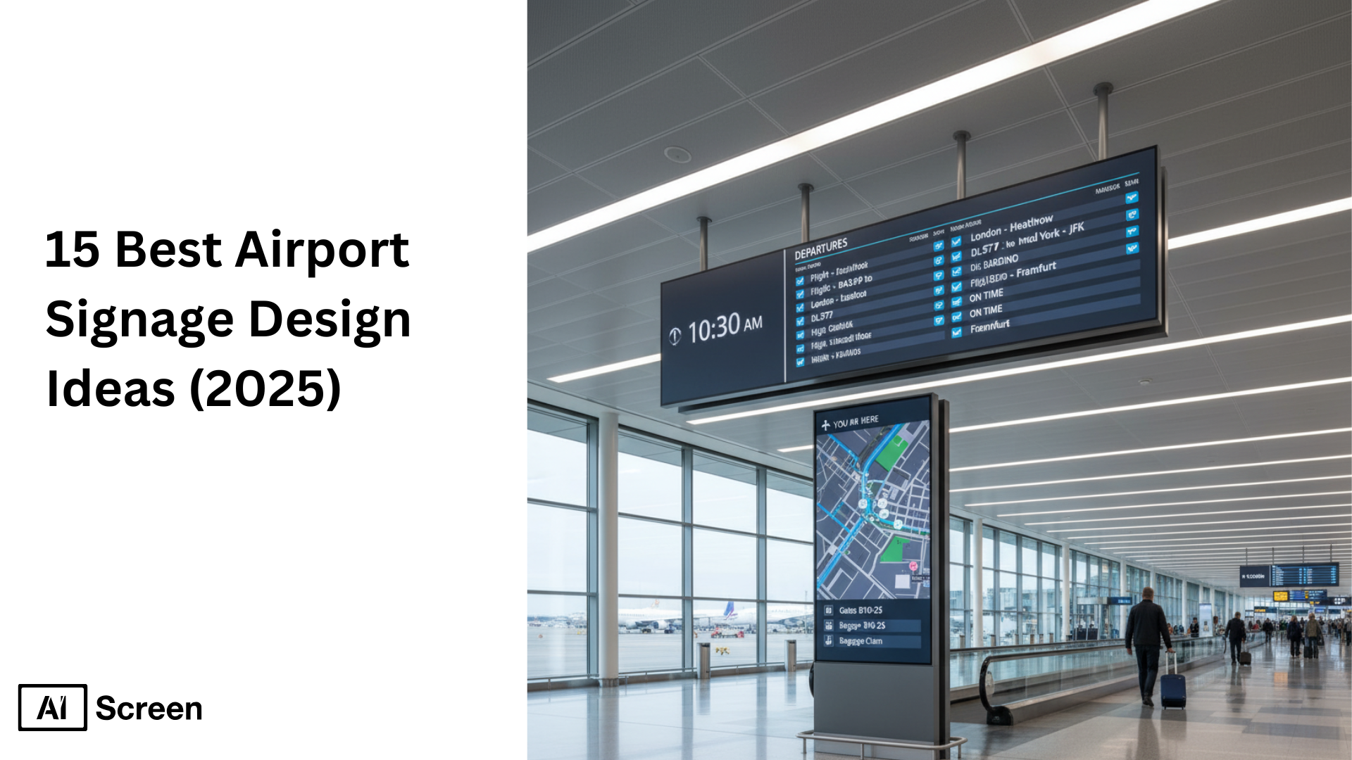 15 Best Airport Signage Design Ideas (2025)