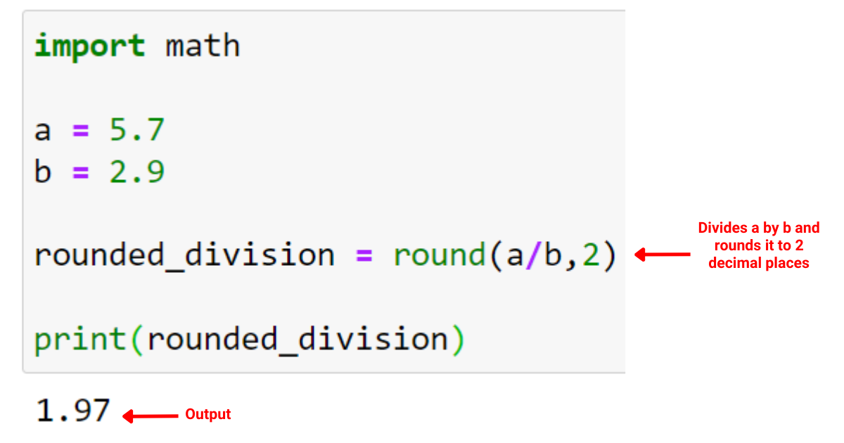 Python Ceiling Division Quick User Guide Master Data Skills AI