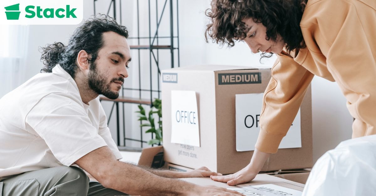 Office Moving Labels | How to Label Moving Bins