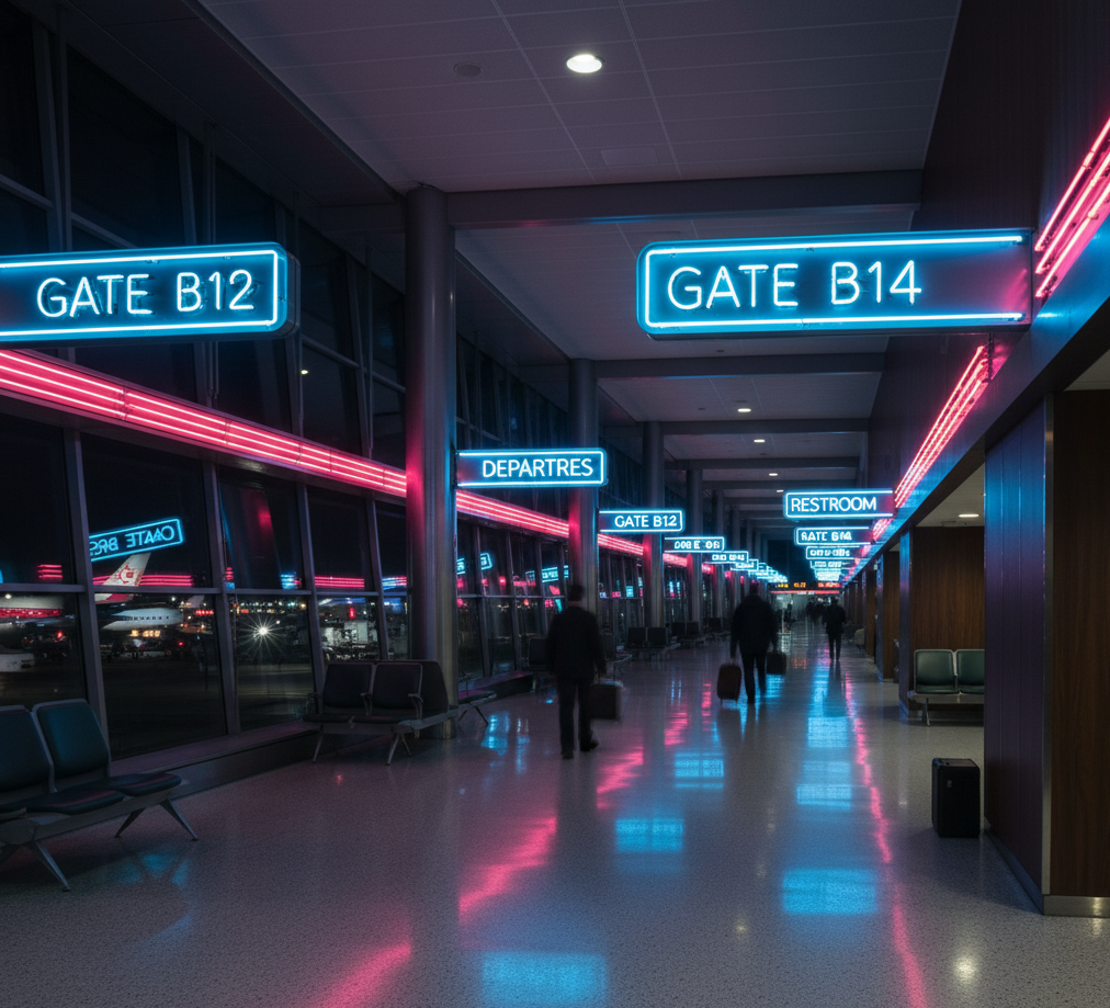15 Best Airport Signage Design Ideas (2025)
