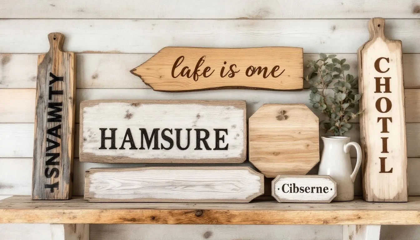 Top Wooden Signage Ideas for Your Home or Business