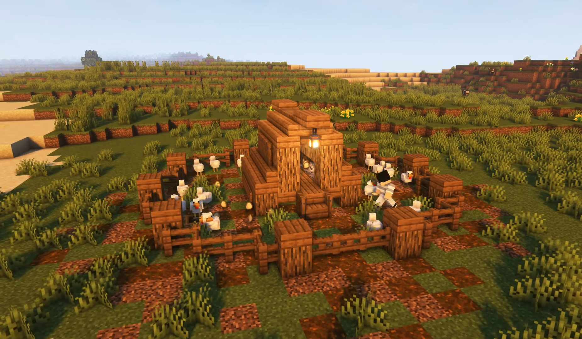 Minecraft Chicken Coop: A Quick and Efficient Guide