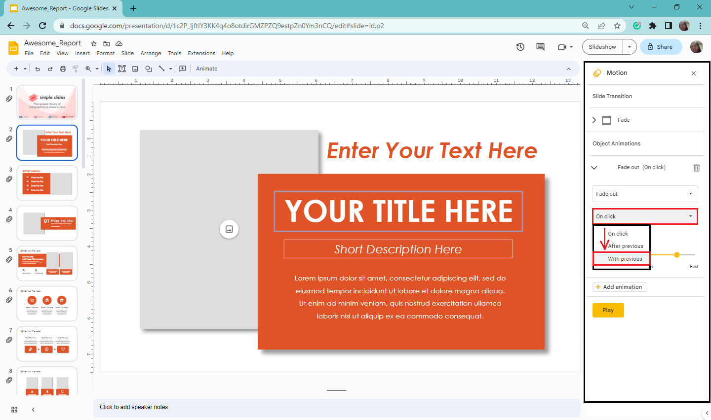 How To Add Animation To Google Slides Step by Step Guide