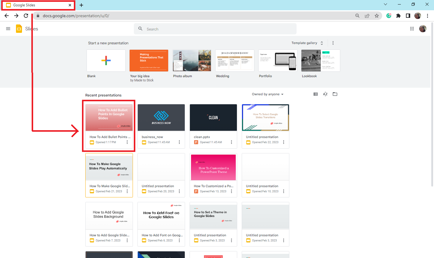 How To Add Bullet Points In Google Slides In 5 Quick Steps