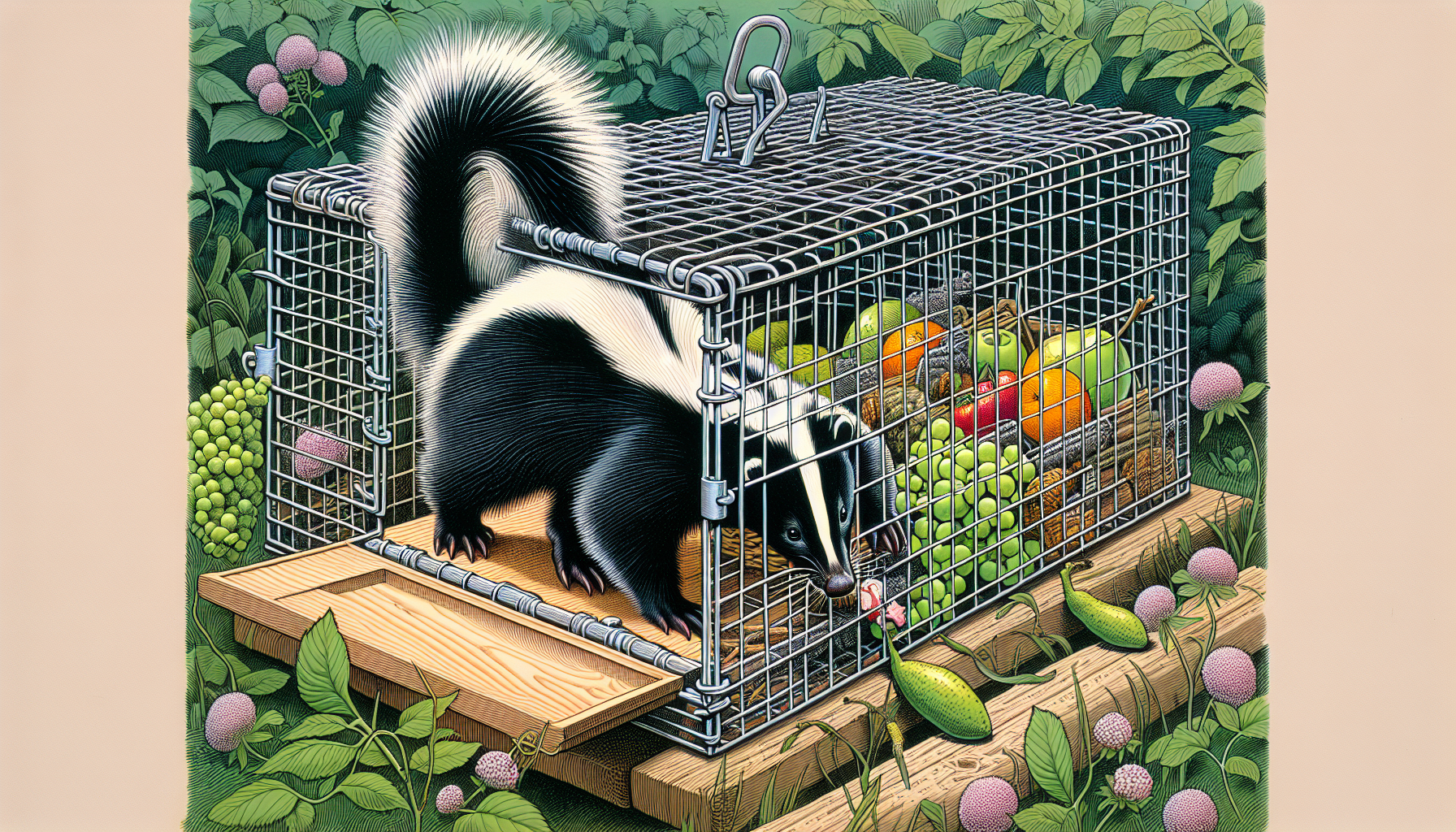 Effective and Humane Wildlife Trapping for Skunk Removal