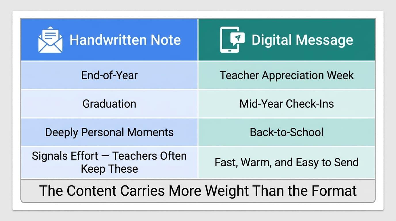 The Best Thank You Note to Teachers: 15 Heartfelt Examples to Inspire