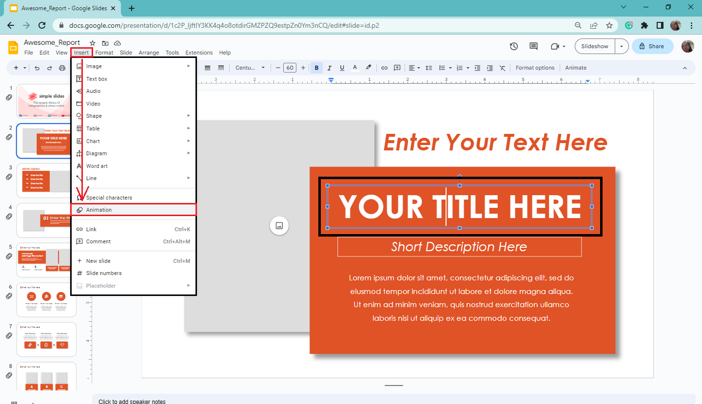How To Add Animation To Google Slides Step by Step Guide