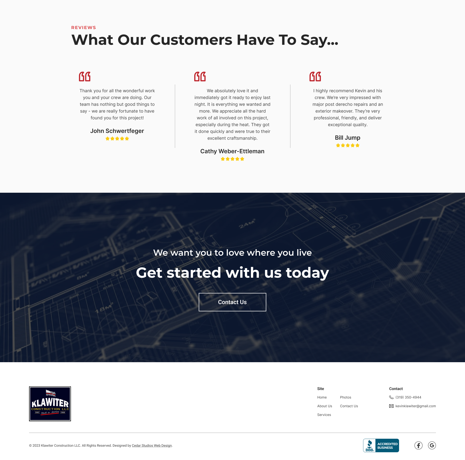 How to Design a Website Footer the Right Way | Cedar Studios Web Design