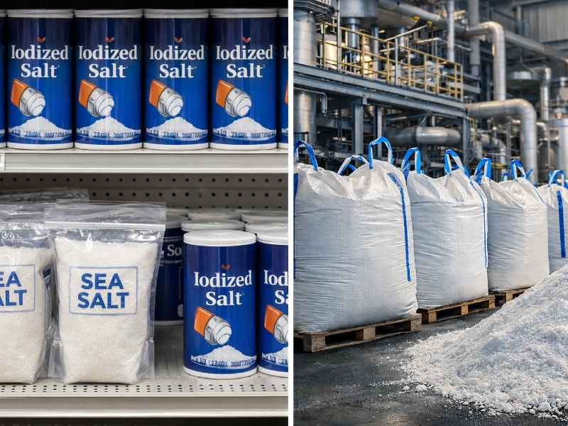 Industrial Salt vs. Edible Salt: Differences in Standards, Applications ...