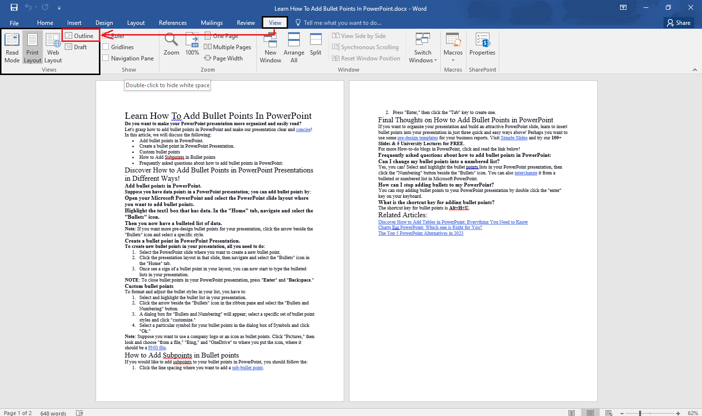 Discover How To Add New Slides From Outline In PowerPoint