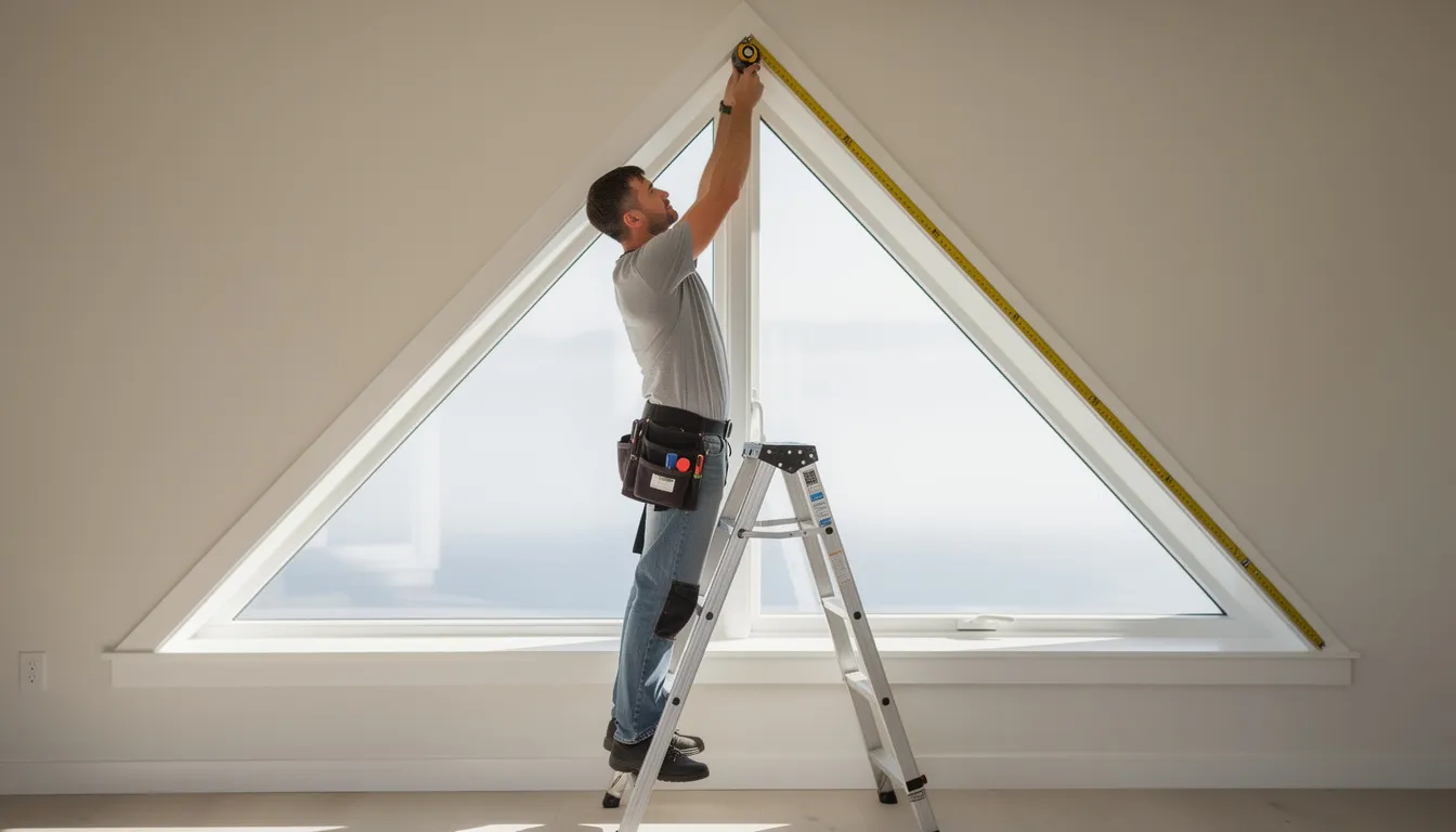 Triangle Window Shades A Frame: Custom Solutions from World Wide Shade ...