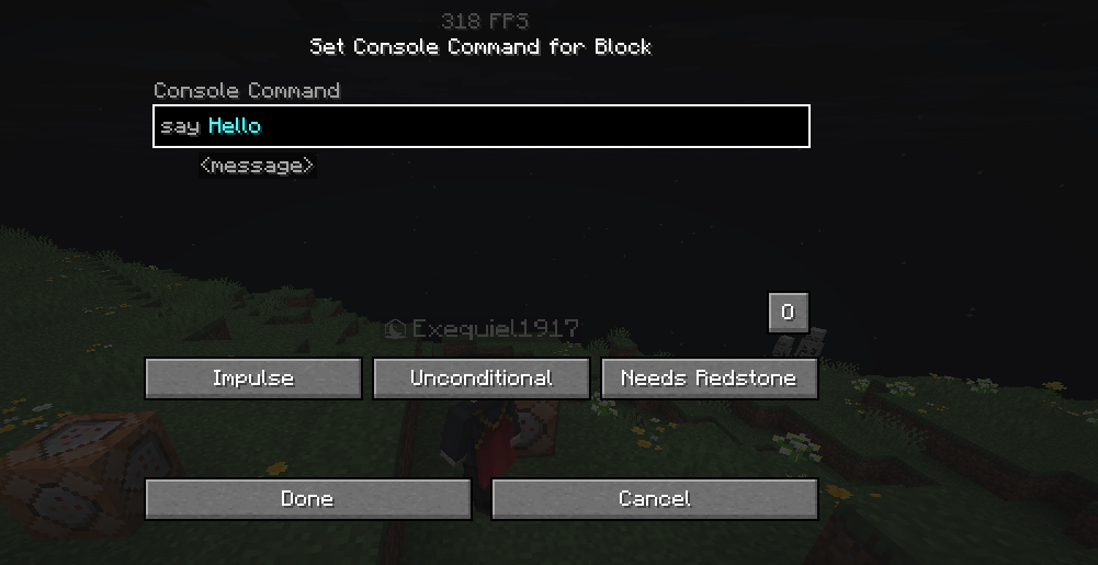 How To Use A Command Block In Minecraft