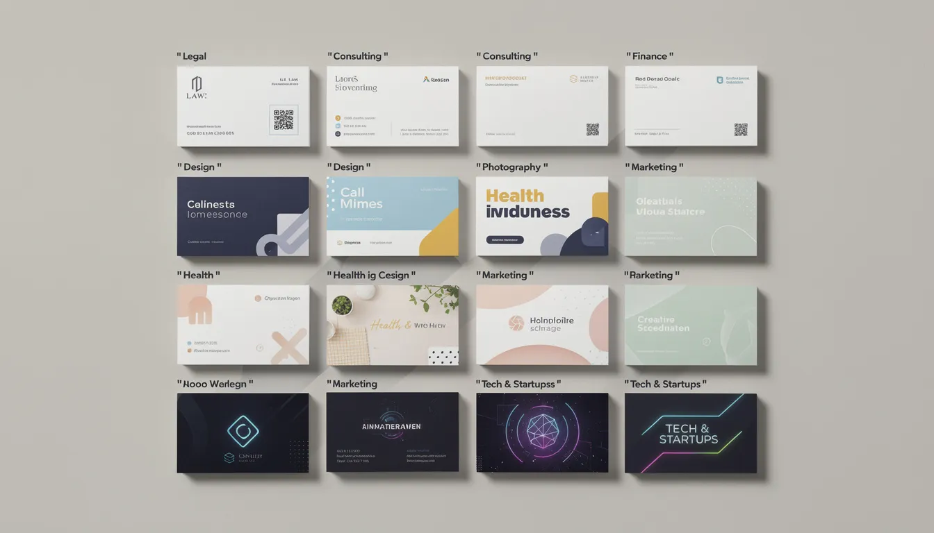 Free Calling Card Templates - Create Professional Cards Online - BizCard AI