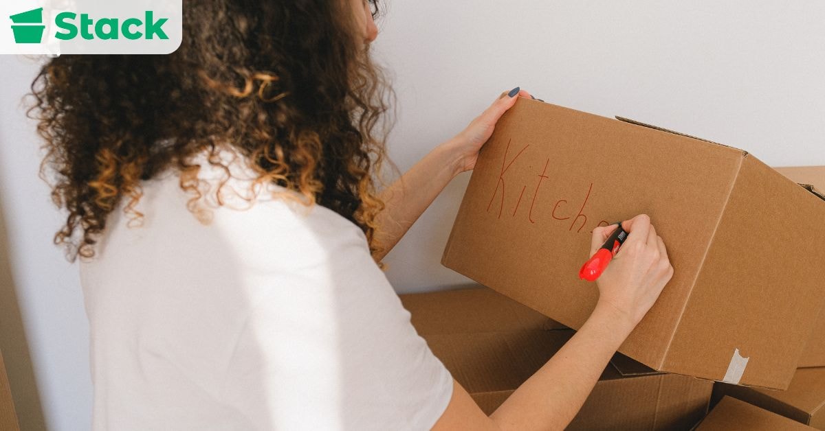 Office Moving Labels | How to Label Moving Bins